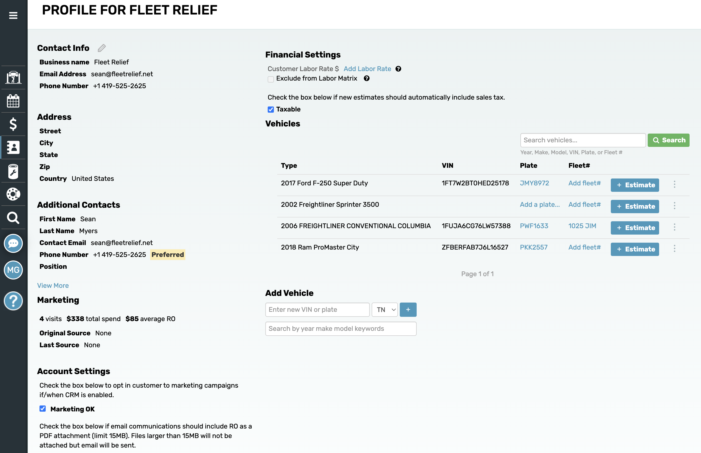 Software for Managing Fleet Automotive Repair Businesses | Shop-Ware